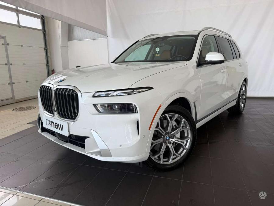 Balts BMW X7 2023 Klaipėda, ar dzinēja tilpumu 3.00 L un nobraukumu 112 tūkst. km par 60000 €, foto 3 vietnē AUTOMOTO.COM.LV