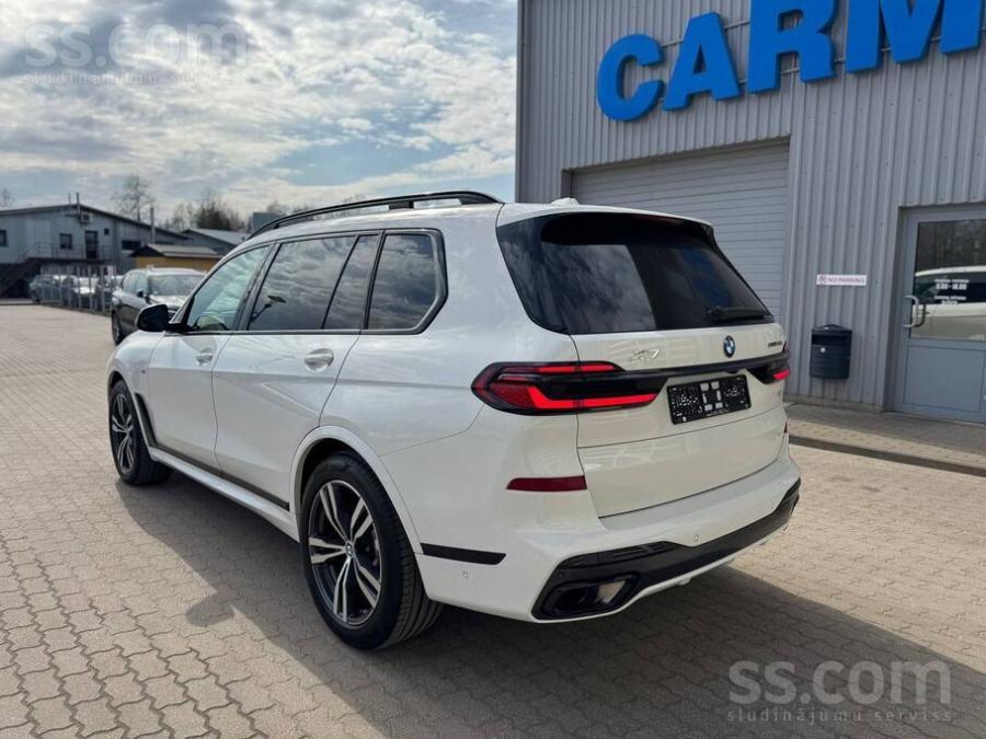 Balts BMW X7 2024 Rīga, ar dzinēja tilpumu 3.00 L un nobraukumu 18 tūkst. km par 85000 €, foto 7 vietnē AUTOMOTO.COM.LV