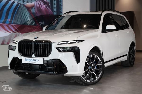 Белый БМВ X7 2024 в Каунас, объемом двигателя 3.00 л и пробегом 73 тыс. км за 85771 €, фото 1 на AUTOMOTO.COM.LV