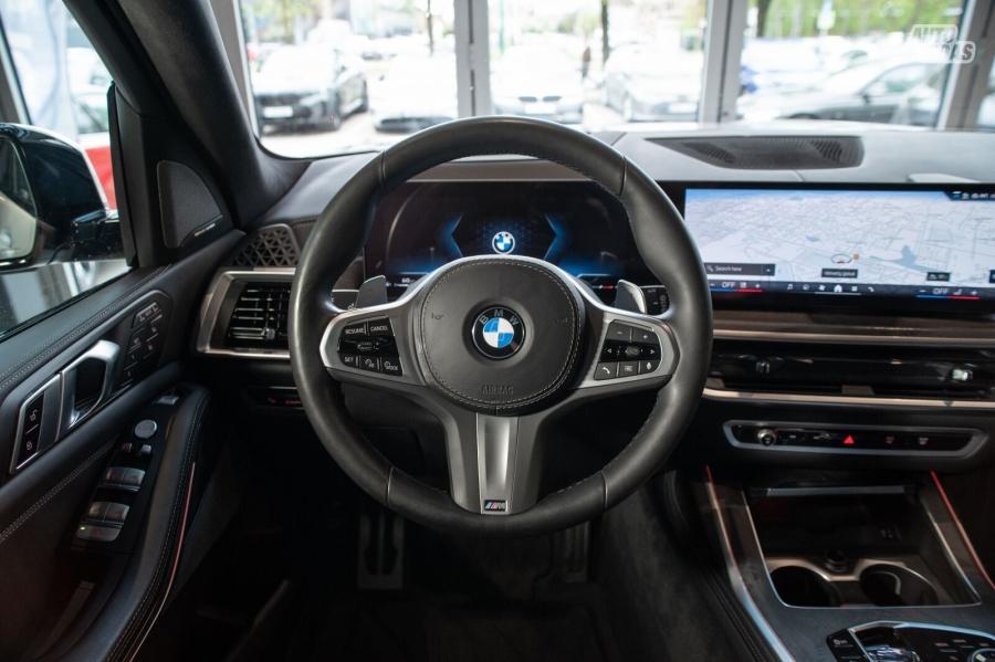 White BMW X7 2024 in Kaunas, with an engine capacity of 3.00 L and mileage of 73 thousand km for 85771 €, photo 17 on AUTOMOTO.COM.LV