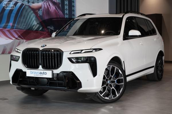 Белый БМВ X7 2024 в Каунас, объемом двигателя 3.00 л и пробегом 73 тыс. км за 85770 €, фото 1 на AUTOMOTO.COM.LV