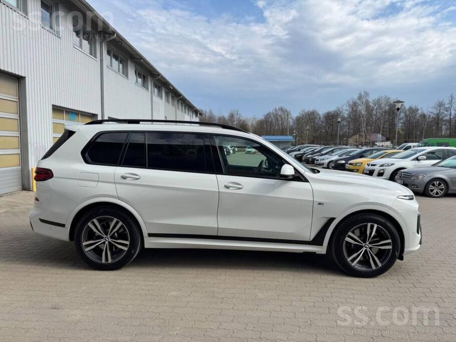 Balts BMW X7 2024 Rīga, ar dzinēja tilpumu 3.00 L un nobraukumu 22 tūkst. km par 82000 €, foto 5 vietnē AUTOMOTO.COM.LV