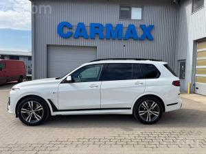 White BMW X7 2024 in Riga, with an engine capacity of 3.00 L and mileage of 22 thousand km for 82000 €, photo  on AUTOMOTO.COM.LV