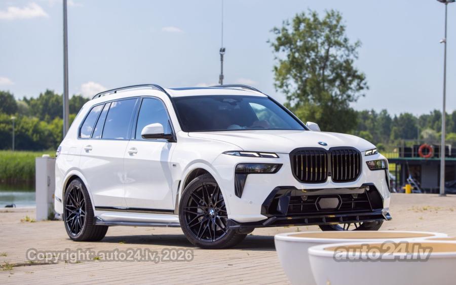 Белый БМВ X7 2025 в Таллин, объемом двигателя 3.00 л и пробегом 16 тыс. км за 111900 €, фото 1 на AUTOMOTO.COM.LV