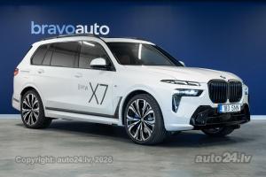White BMW X7 2026 in Tallinn, with an engine capacity of 3.00 L and mileage of 5 thousand km for 111190 €, photo 3 on AUTOMOTO.COM.LV