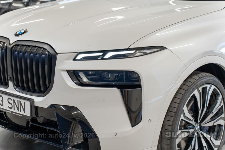 White BMW X7 2026 in Tallinn, with an engine capacity of 3.00 L and mileage of 5 thousand km for 111190 €, photo 7 on AUTOMOTO.COM.LV