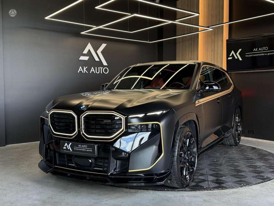 Melns BMW XM 2023 Kauņa, ar dzinēja tilpumu 4.40 L un nobraukumu 41 tūkst. km par 104990 €, foto 6 vietnē AUTOMOTO.COM.LV