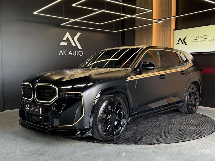 Melns BMW XM 2023 Kauņa, ar dzinēja tilpumu 4.40 L un nobraukumu 41 tūkst. km par 104990 €, foto 7 vietnē AUTOMOTO.COM.LV