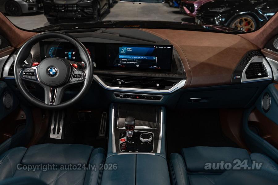 Черный БМВ XM 2024 в Рига, объемом двигателя 4.40 л и пробегом 42 тыс. км за 100642 €, фото 11 на AUTOMOTO.COM.LV