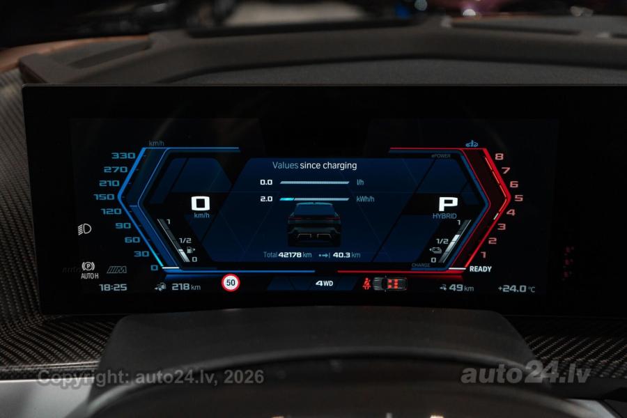 Черный БМВ XM 2024 в Рига, объемом двигателя 4.40 л и пробегом 42 тыс. км за 100642 €, фото 22 на AUTOMOTO.COM.LV