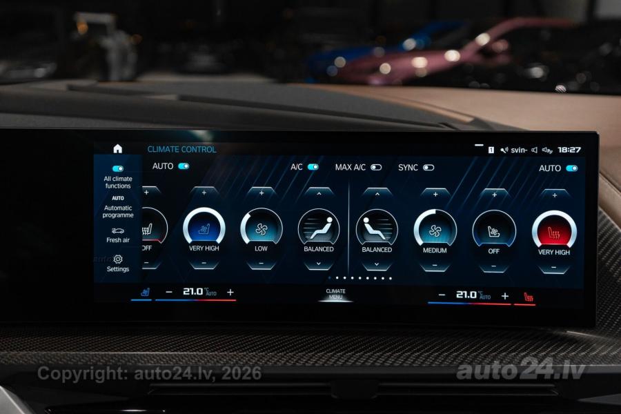 Черный БМВ XM 2024 в Рига, объемом двигателя 4.40 л и пробегом 42 тыс. км за 100642 €, фото 27 на AUTOMOTO.COM.LV