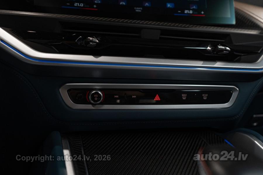 Черный БМВ XM 2024 в Рига, объемом двигателя 4.40 л и пробегом 42 тыс. км за 100642 €, фото 29 на AUTOMOTO.COM.LV