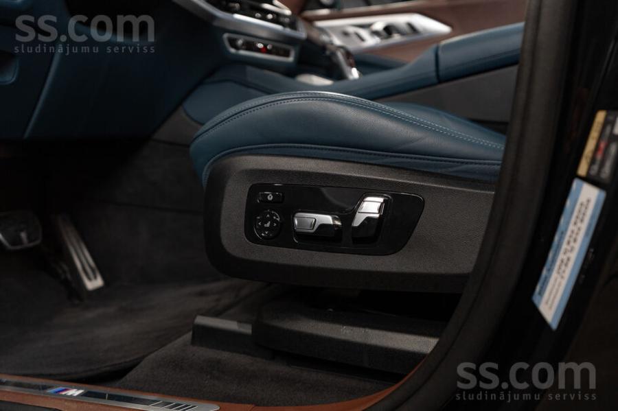 Черный БМВ XM 2024 в Рига, объемом двигателя 4.40 л и пробегом 42 тыс. км за 100642 €, фото 20 на AUTOMOTO.COM.LV