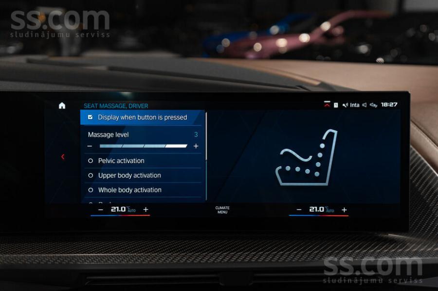 Черный БМВ XM 2024 в Рига, объемом двигателя 4.40 л и пробегом 42 тыс. км за 100642 €, фото 29 на AUTOMOTO.COM.LV