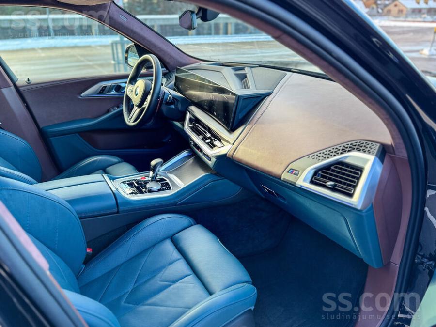 Черный БМВ XM 2024 в Рига, объемом двигателя 4.40 л и пробегом 37 тыс. км за 114950 €, фото 12 на AUTOMOTO.COM.LV