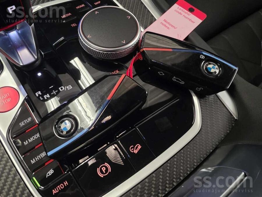 Melns BMW XM 2024 Jūrmala, ar dzinēja tilpumu 3.00 L un nobraukumu 45 tūkst. km par 97000 €, foto 12 vietnē AUTOMOTO.COM.LV