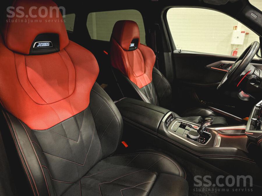 Черный БМВ XM 2024 в Рига, объемом двигателя 4.40 л и пробегом 62 тыс. км за 139900 €, фото 15 на AUTOMOTO.COM.LV