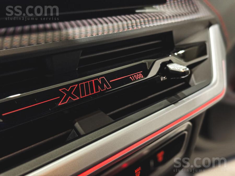 Черный БМВ XM 2024 в Рига, объемом двигателя 4.40 л и пробегом 62 тыс. км за 139900 €, фото 17 на AUTOMOTO.COM.LV