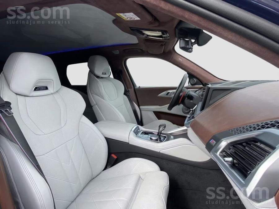 Zils BMW XM 2024 Rīga, ar dzinēja tilpumu 3.00 L un nobraukumu 4 tūkst. km par 116690 €, foto 6 vietnē AUTOMOTO.COM.LV