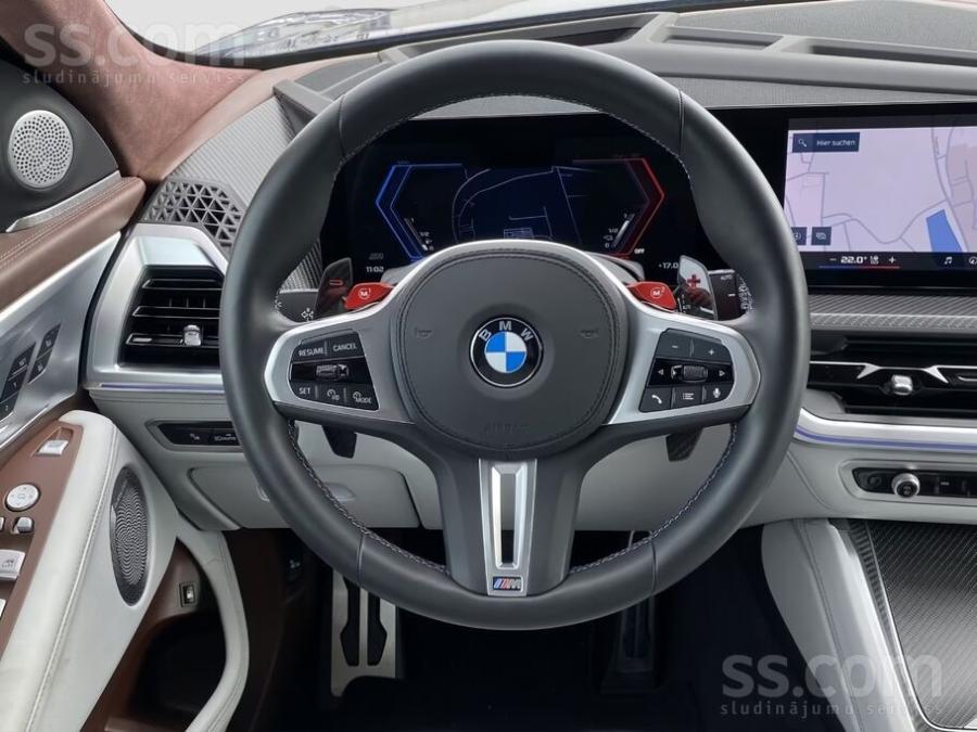 Zils BMW XM 2024 Rīga, ar dzinēja tilpumu 3.00 L un nobraukumu 4 tūkst. km par 116690 €, foto 8 vietnē AUTOMOTO.COM.LV