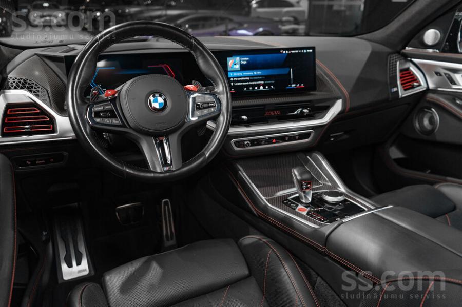 Серый БМВ XM 2023 в Рига, объемом двигателя 4.40 л и пробегом 56 тыс. км за 117370 €, фото 12 на AUTOMOTO.COM.LV
