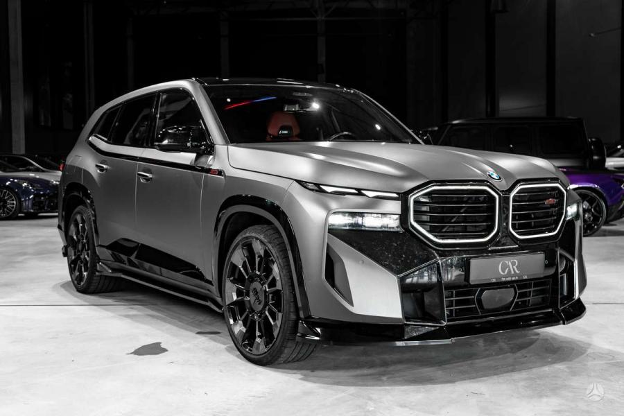Pelēks BMW XM 2023 Rīga, ar dzinēja tilpumu 4.40 L un nobraukumu 56 tūkst. km par 117370 €, foto 4 vietnē AUTOMOTO.COM.LV