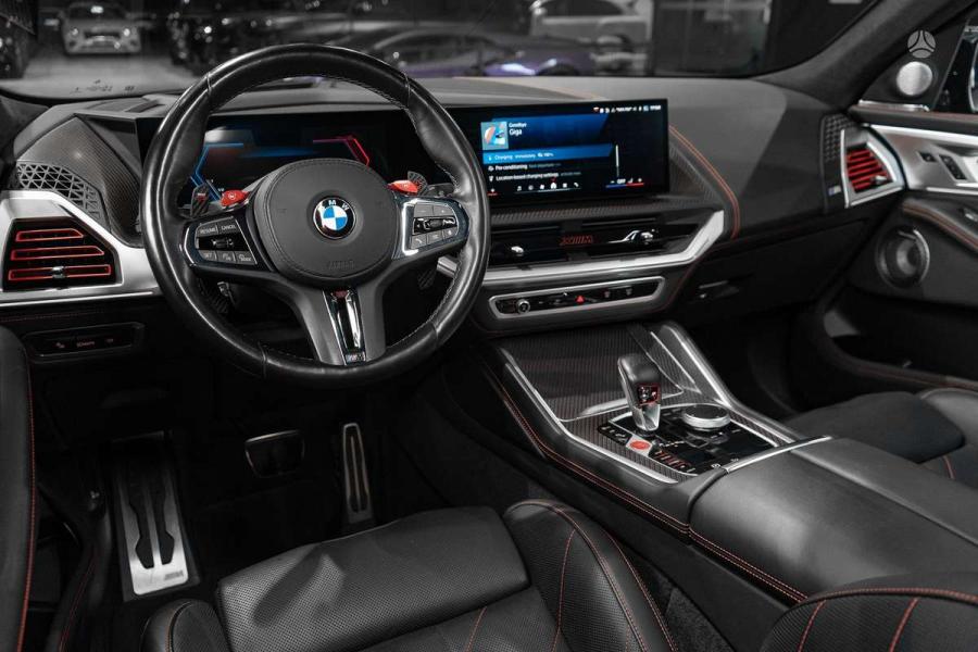 Pelēks BMW XM 2023 Rīga, ar dzinēja tilpumu 4.40 L un nobraukumu 56 tūkst. km par 117370 €, foto 12 vietnē AUTOMOTO.COM.LV