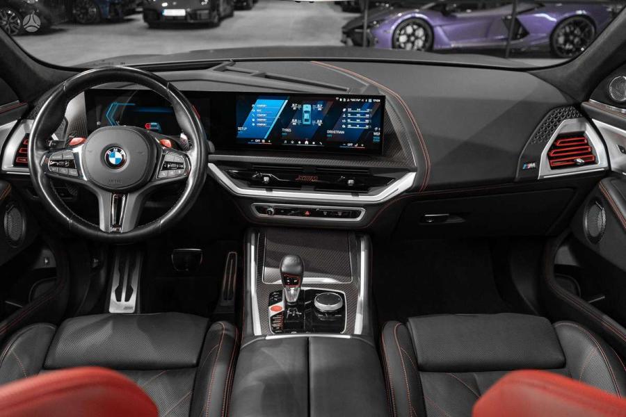Pelēks BMW XM 2023 Rīga, ar dzinēja tilpumu 4.40 L un nobraukumu 56 tūkst. km par 117370 €, foto 13 vietnē AUTOMOTO.COM.LV