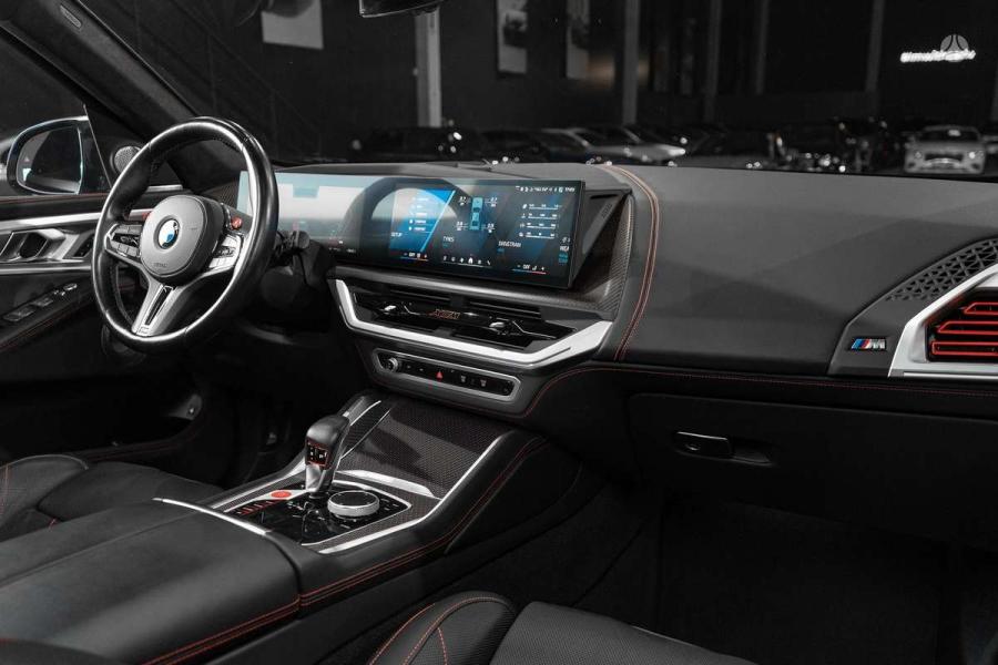 Pelēks BMW XM 2023 Rīga, ar dzinēja tilpumu 4.40 L un nobraukumu 56 tūkst. km par 117370 €, foto 14 vietnē AUTOMOTO.COM.LV