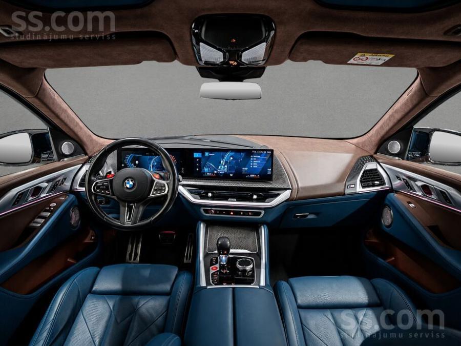 Pelēks BMW XM 2023 Rīga, ar dzinēja tilpumu 4.40 L un nobraukumu 65 tūkst. km par 95840 €, foto 7 vietnē AUTOMOTO.COM.LV