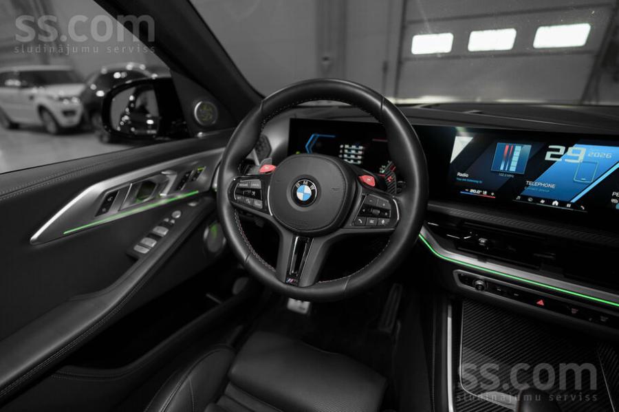 Grey BMW XM 2024 in Riga, with an engine capacity of 4.40 L and mileage of 26 thousand km for 121900 €, photo 22 on AUTOMOTO.COM.LV