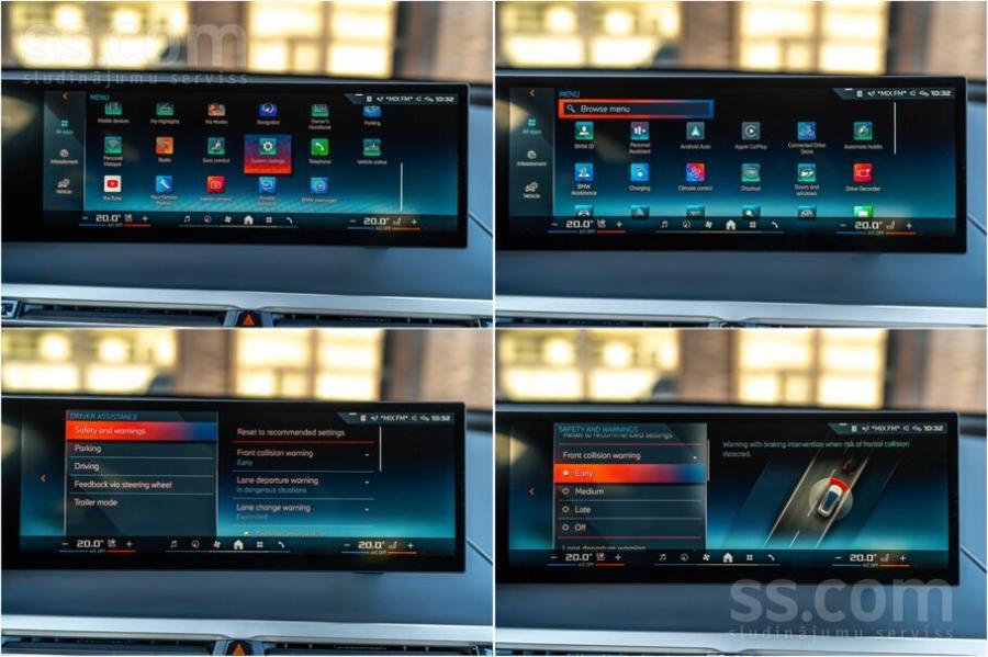 Белый БМВ XM 2023 в Рига, объемом двигателя 4.40 л и пробегом 23 тыс. км за 73500 €, фото 30 на AUTOMOTO.COM.LV