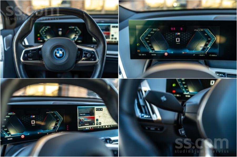 Белый БМВ XM 2023 в Рига, объемом двигателя 4.40 л и пробегом 23 тыс. км за 73500 €, фото 34 на AUTOMOTO.COM.LV