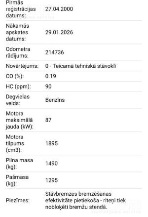 Melns BMW Z3 2000 Rīga, ar dzinēja tilpumu 1.90 L un nobraukumu 219 tūkst. km par 6500 €, foto 19 vietnē AUTOMOTO.COM.LV