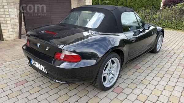 Melns BMW Z3 2001 Limbaži, ar dzinēja tilpumu 1.90 L un nobraukumu 256 tūkst. km par 6500 €, foto 6 vietnē AUTOMOTO.COM.LV