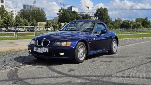 Blue BMW Z3 1997 in Riga, with an engine capacity of 1.90 L and mileage of 323 thousand km for 5750 €, photo 6 on AUTOMOTO.COM.LV