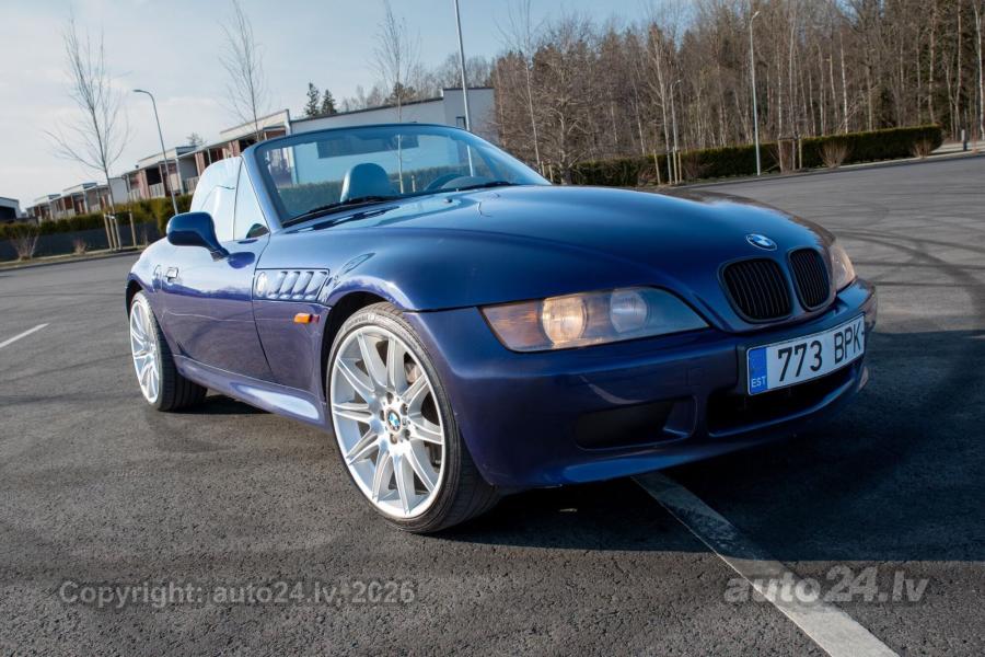 Blue BMW Z3 1998 in Tallinn, with an engine capacity of 1.90 L and mileage of 199 thousand km for 5400 €, photo 1 on AUTOMOTO.COM.LV