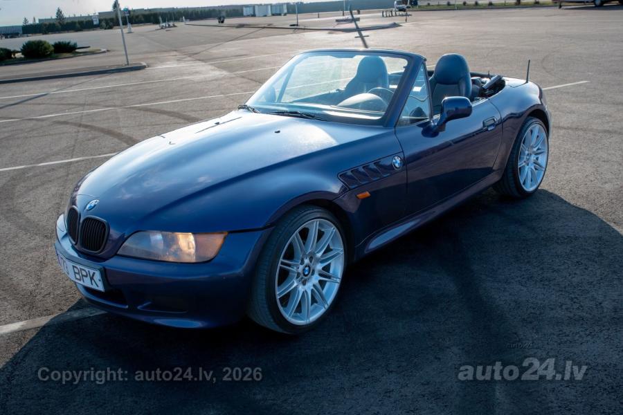 Blue BMW Z3 1998 in Tallinn, with an engine capacity of 1.90 L and mileage of 199 thousand km for 5400 €, photo 3 on AUTOMOTO.COM.LV