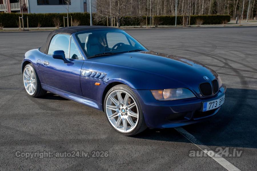 Blue BMW Z3 1998 in Tallinn, with an engine capacity of 1.90 L and mileage of 199 thousand km for 5400 €, photo 4 on AUTOMOTO.COM.LV