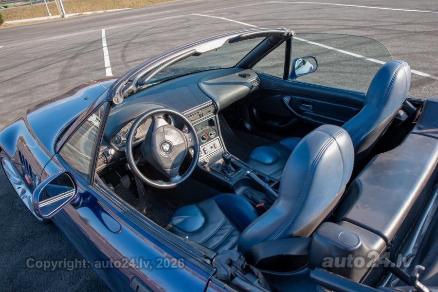 Blue BMW Z3 1998 in Tallinn, with an engine capacity of 1.90 L and mileage of 199 thousand km for 5400 €, photo 9 on AUTOMOTO.COM.LV