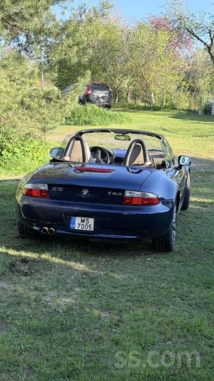 Zils BMW Z3 1999 Aizkraukle, ar dzinēja tilpumu 2.50 L un nobraukumu 70 tūkst. km par 7900 €, foto 3 vietnē AUTOMOTO.COM.LV
