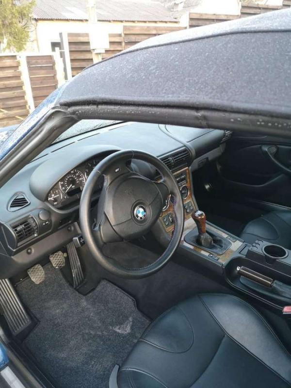 Zils BMW Z3 2001 Telšiai, ar dzinēja tilpumu 2.98 L un nobraukumu 190 tūkst. km par 13000 €, foto 11 vietnē AUTOMOTO.COM.LV