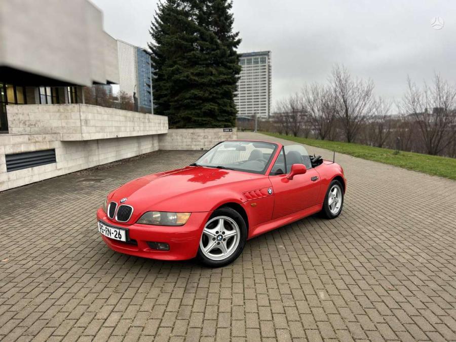 BMW Z3 1996 in Vilnius, with an engine capacity of 1.90 L and mileage of 349 thousand km for 5450 €, photo 1 on AUTOMOTO.COM.LV