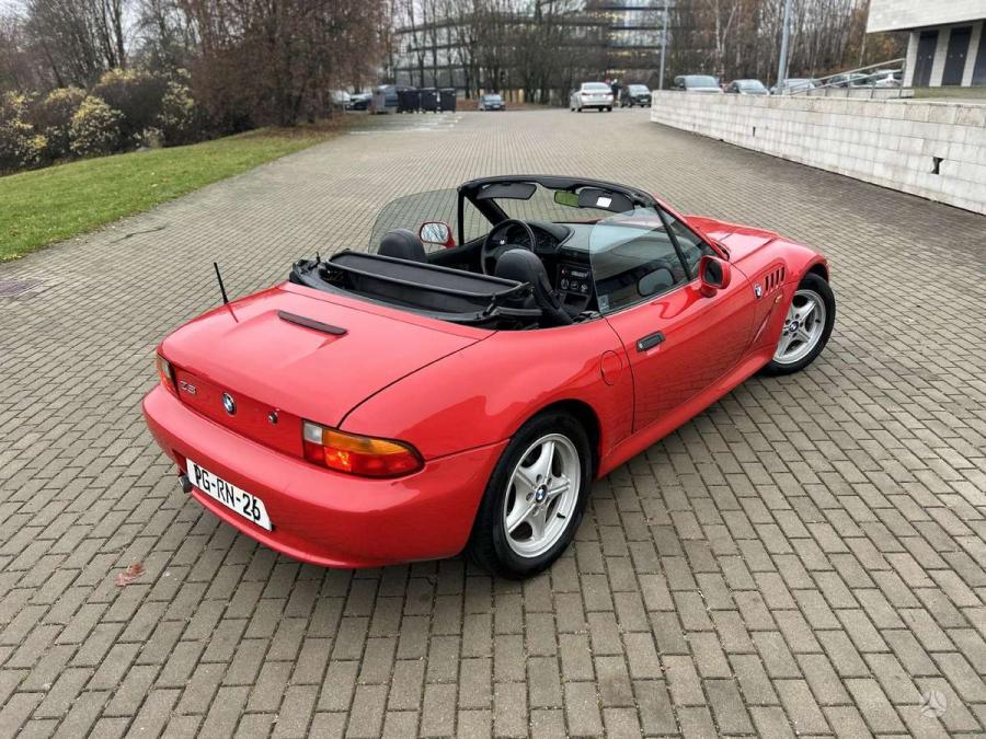BMW Z3 1996 in Vilnius, with an engine capacity of 1.90 L and mileage of 349 thousand km for 5450 €, photo 5 on AUTOMOTO.COM.LV