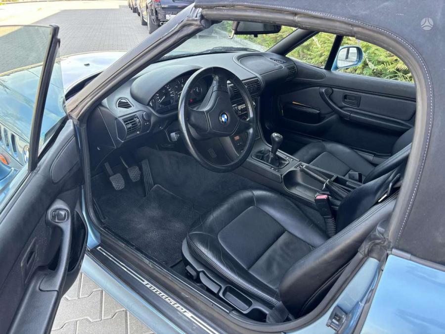 BMW Z3 1997 in Vilnius, with an engine capacity of 1.90 L and mileage of 190 thousand km for 6650 €, photo 12 on AUTOMOTO.COM.LV