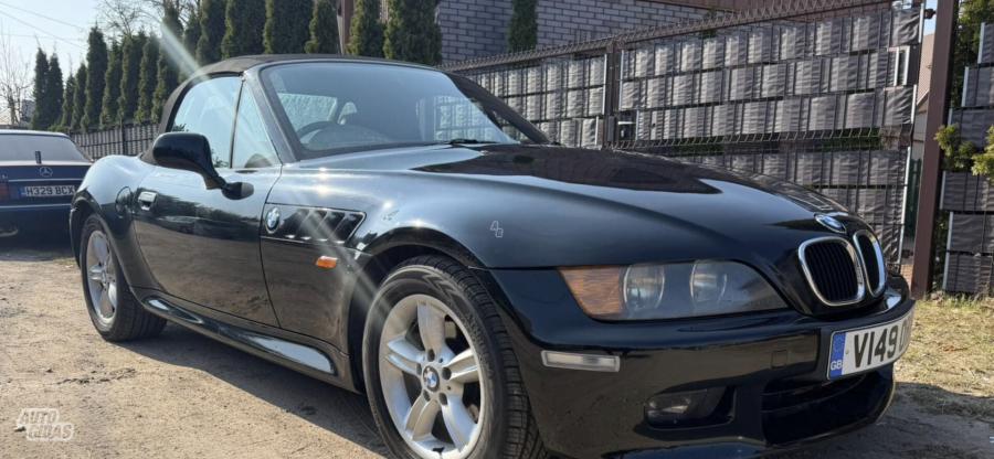 BMW Z3 1999 Kauņa, ar dzinēja tilpumu 2.00 L un nobraukumu 78 tūkst. km par 2750 €, foto 1 vietnē AUTOMOTO.COM.LV