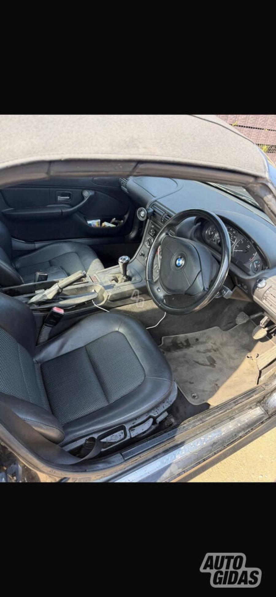 BMW Z3 1999 Kauņa, ar dzinēja tilpumu 2.00 L un nobraukumu 78 tūkst. km par 2750 €, foto 8 vietnē AUTOMOTO.COM.LV