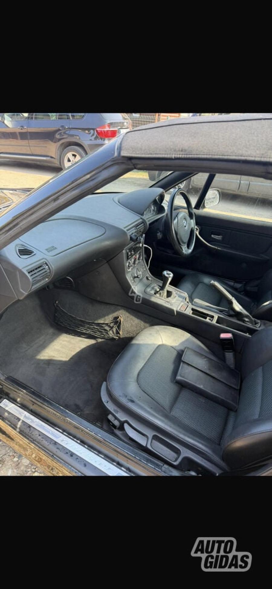 BMW Z3 1999 Kauņa, ar dzinēja tilpumu 2.00 L un nobraukumu 78 tūkst. km par 2750 €, foto 9 vietnē AUTOMOTO.COM.LV