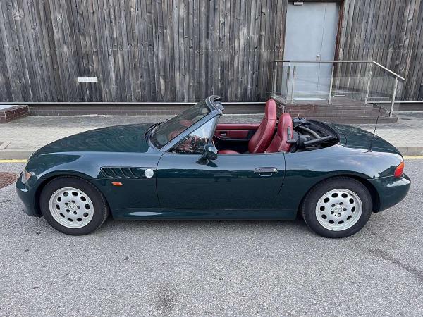 Green BMW Z3 1997 in Utena, with an engine capacity of 1.80 L and mileage of 170 thousand km for 5500 €, photo 10 on AUTOMOTO.COM.LV