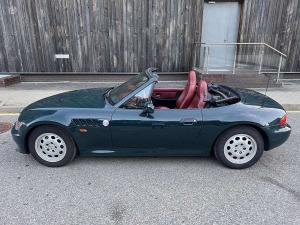 Green BMW Z3 1997 in Utena, with an engine capacity of 1.80 L and mileage of 170 thousand km for 5500 €, photo 11 on AUTOMOTO.COM.LV